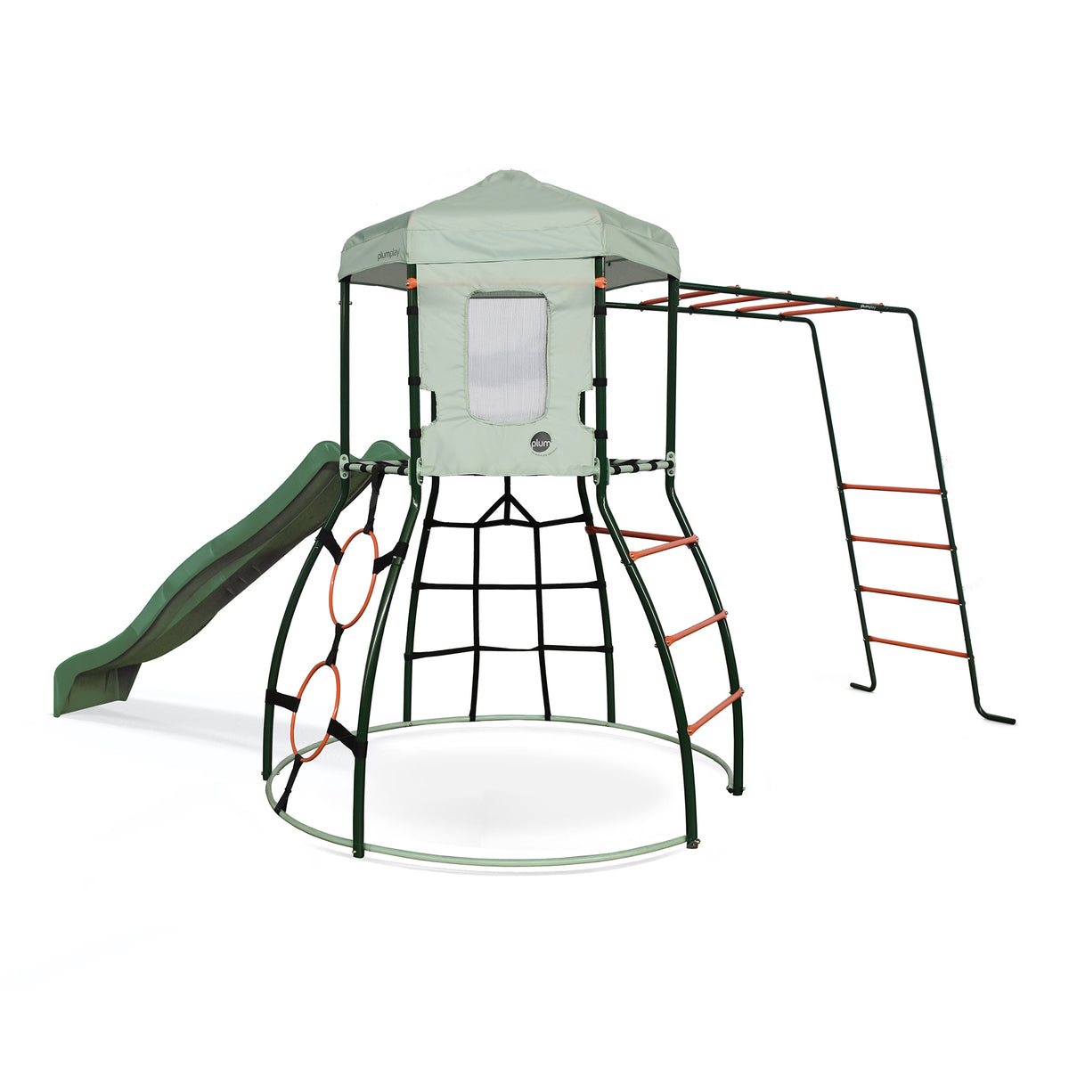Plum Metal Climbing Dome with Slide – Outdoor Adventure Play (Ages 3 ...